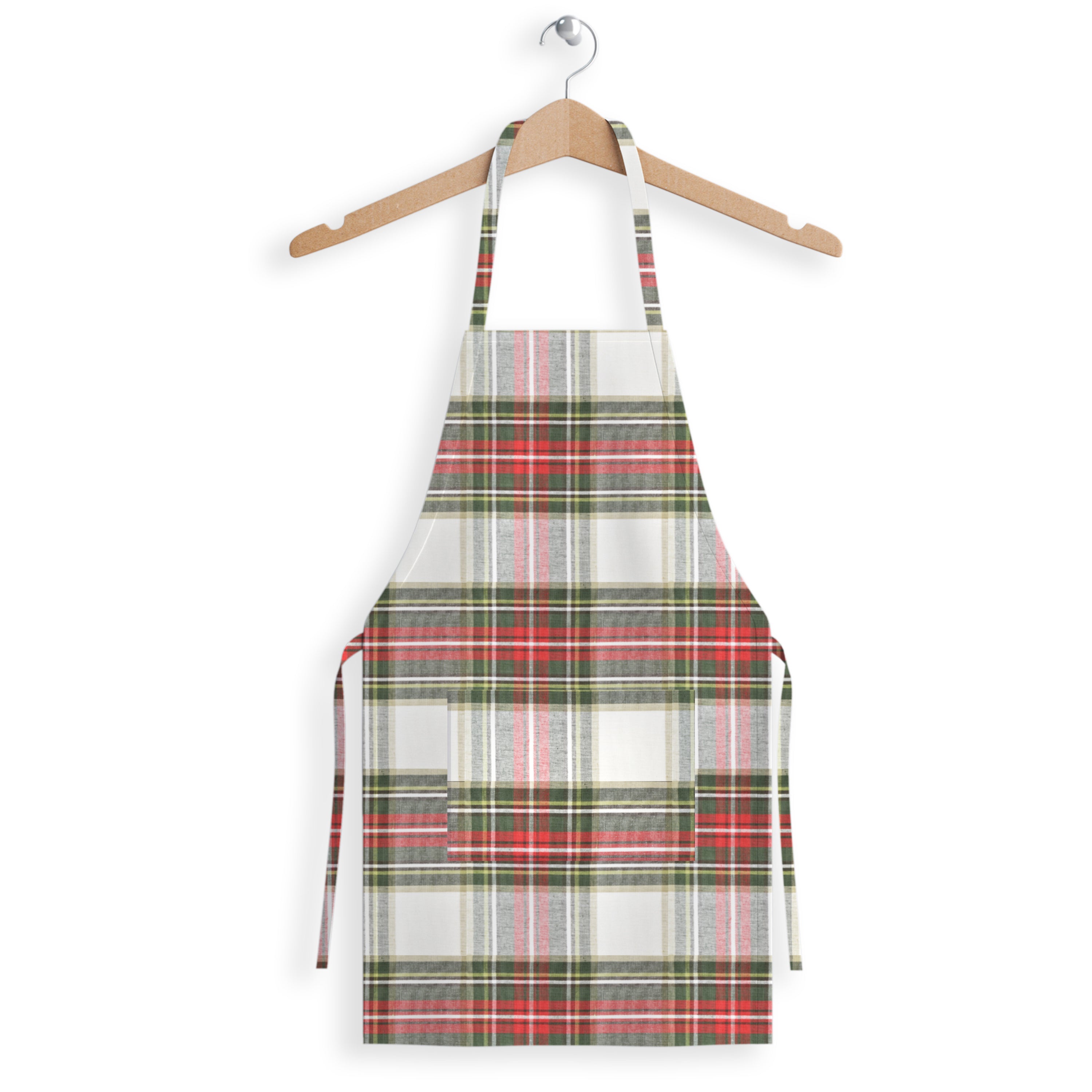 Celebration Plaid Cotton Apron – Fabstyles